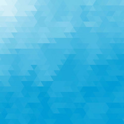 Beautiful light blue triangles background Vector Image