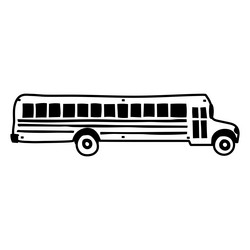 School Bus Top View Vector Images (61)