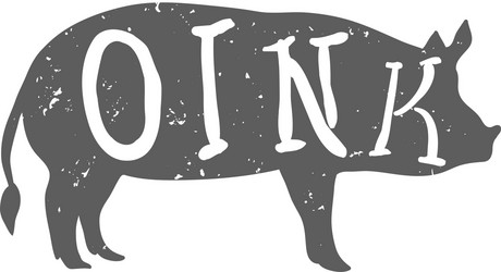 Soft Sounds Clipart Black And White Pig