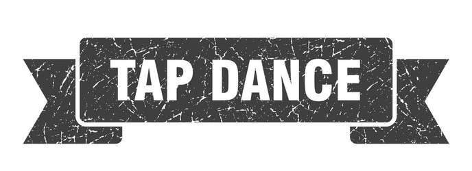 Tap dance stamp tap dance rectangular stamp on Vector Image