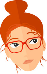 Thinking Lady Vector Images (over 4,500)