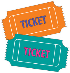 Raffle Tickets Cartoon