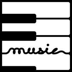 Piano Calligraphy Music Vector Images (over 160)