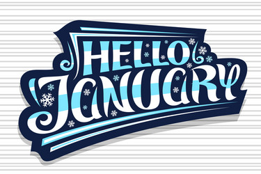 January Font Hello Vector Images (over 280)
