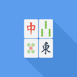 Mahjong Royalty Free Vector Image - VectorStock