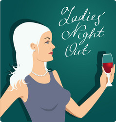 Ladies Night Out Vector Images (62)