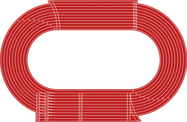 Running Track Oval Clipart