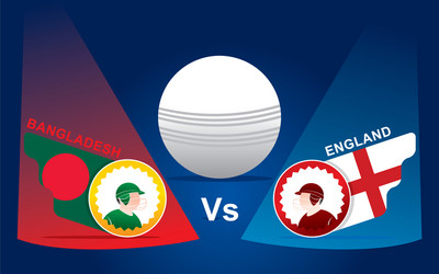 Creative cricket promotion poster deign Royalty Free Vector