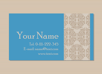 Vizit cards Royalty Free Vector Image - VectorStock