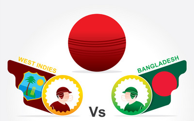 Creative cricket promotion poster deign Royalty Free Vector