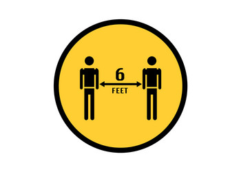Keep Distance Sign Vector Images (over 3,600)