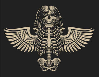Skeleton Wings Vector Images (over 2,500)