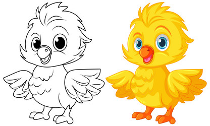 Chick Clip Art Black And White
