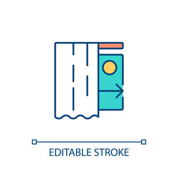 Curtain blind icon Royalty Free Vector Image - VectorStock