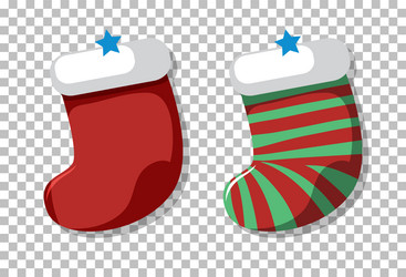Christmas socks clipart Vector Images & Graphics for Commercial Use ...