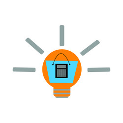 Timed cheap shopping logo icon design Royalty Free Vector