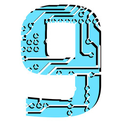 Pcb Font Vector Images (68)