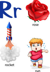 Things that start with the letter i Royalty Free Vector