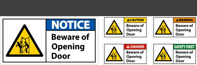 Beware of Opening Door Icon Vector Images (57) Beware of Opening Door Icon Vector Images (57)