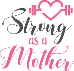 Mom quote lettering typography Royalty Free Vector Image