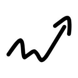 Right arrow symbol icon for web and application Vector Image