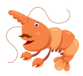 Shrimp Cartoon Vector Images (over 9,100)