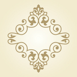 Russian traditional carving ornament Royalty Free Vector