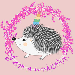 Unicorn Hedgehog Cartoon Vector Images (over 210)