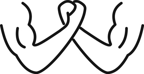 Wrestling Brotherhood Handshake Vector Images (50)