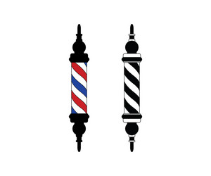 Barber pole Royalty Free Vector Image - VectorStock