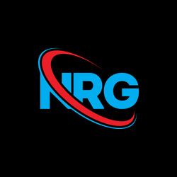 Nrg logo letter design Royalty Free Vector Image