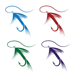 Fishing symbol Royalty Free Vector Image - VectorStock