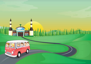 Kids Van Vector Images (over 1,800)