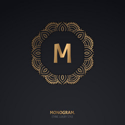 Art Deco Monogram Vector Images (over 4,300)