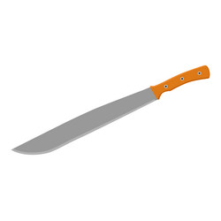 Machete isolated on white background Royalty Free Vector