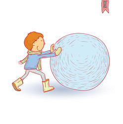 Dressed for weather rain Royalty Free Vector Image