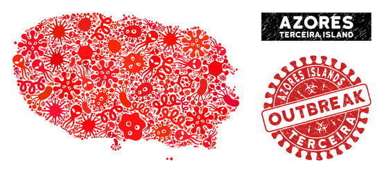 Map Azores Terceira Vector Images (over 150)