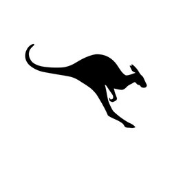 Simple Kangaroo Outline