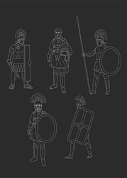 Roman Legion Vector Images (over 210)