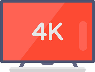 Led tv Royalty Free Vector Image - VectorStock