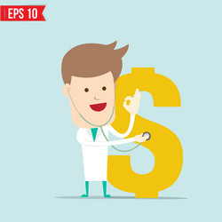 Cartoon doctor Royalty Free Vector Image - VectorStock