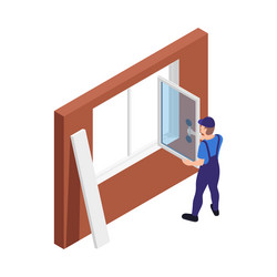 Pvc window icon Royalty Free Vector Image - VectorStock