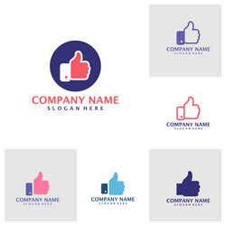 Good logo design like logo design template Vector Image