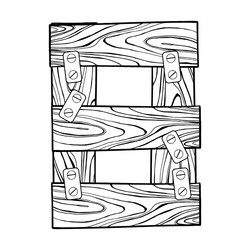 Sign language number 8 Royalty Free Vector Image