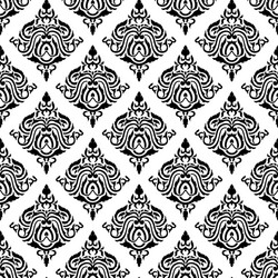 Porcelain baroque pattern Royalty Free Vector Image