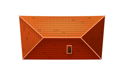 Architectural element top view Royalty Free Vector Image