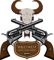 Cross gun Royalty Free Vector Image - VectorStock