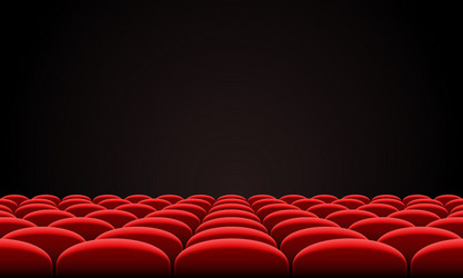 Movie cinema screen background template Royalty Free Vector
