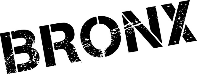 Bronx rubber stamp Royalty Free Vector Image - VectorStock