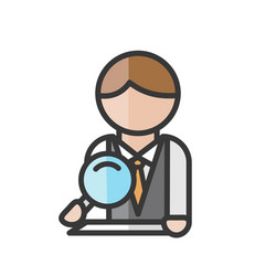 Analyst Avatar Vector Images (over 500)